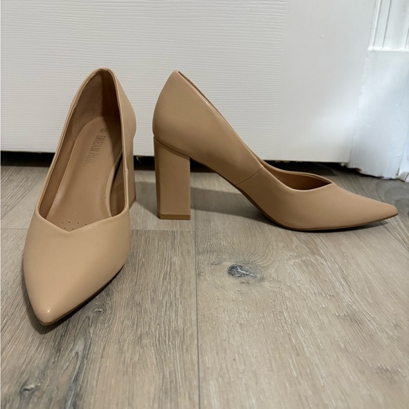 Dream Pairs | Shoes | Dream Pairs Tan Stiletto Heels Classic Design ...